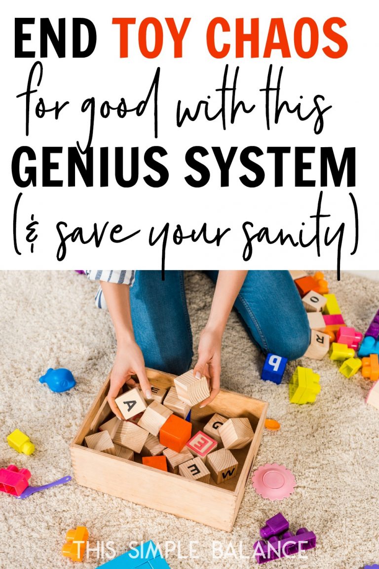 The Toy Checkout System (perfect for big families!) - This Simple Balance