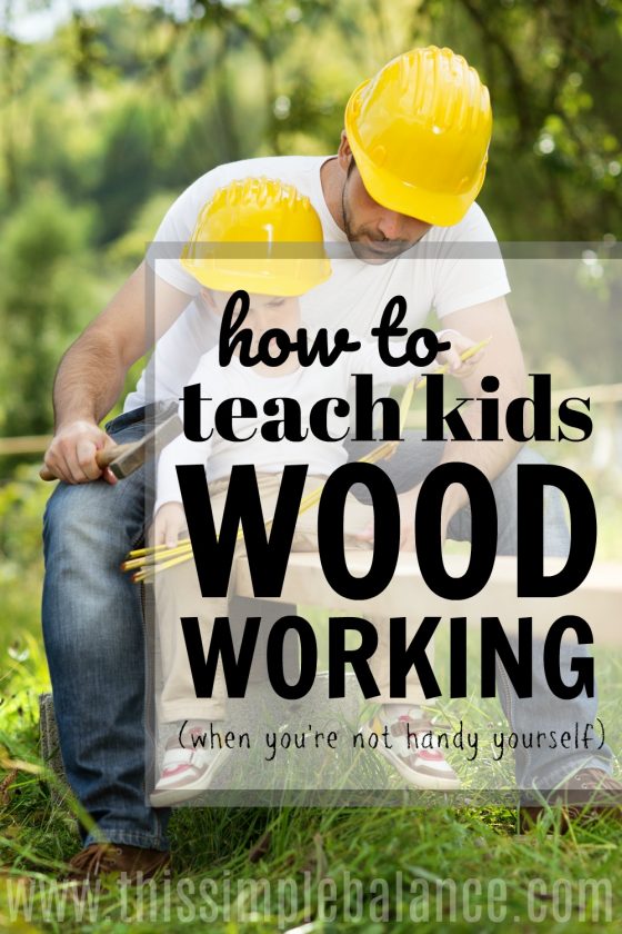 The Easiest Way to Introduce Woodworking to Kids - This Simple Balance