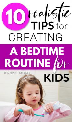 10 Tips for Creating a Night Routine for Kids (that tames bedtime chaos ...