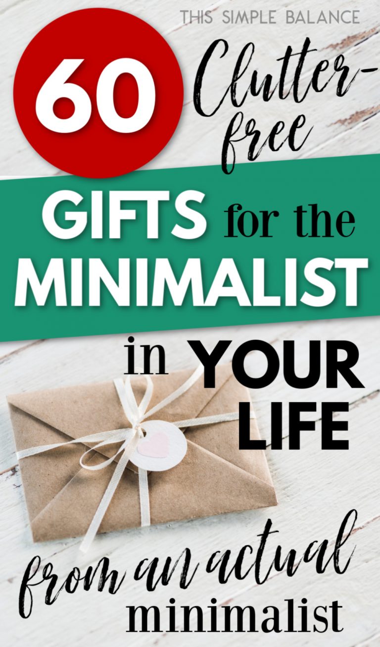 60 Practical Gifts for Minimalists - Organized by Interests - This ...