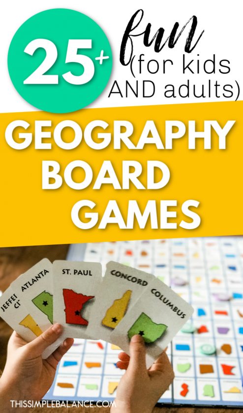 25+ Geography Board Games & Geography Card Games | This Simple Balance