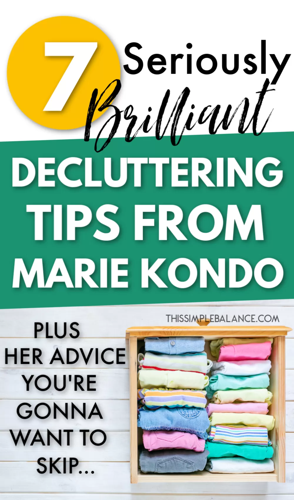 7 Best Marie Kondo Tips That Are Pure Decluttering Genius - This Simple ... 7 Best Marie Kondo Tips That Are Pure Decluttering Genius - This Simple ...