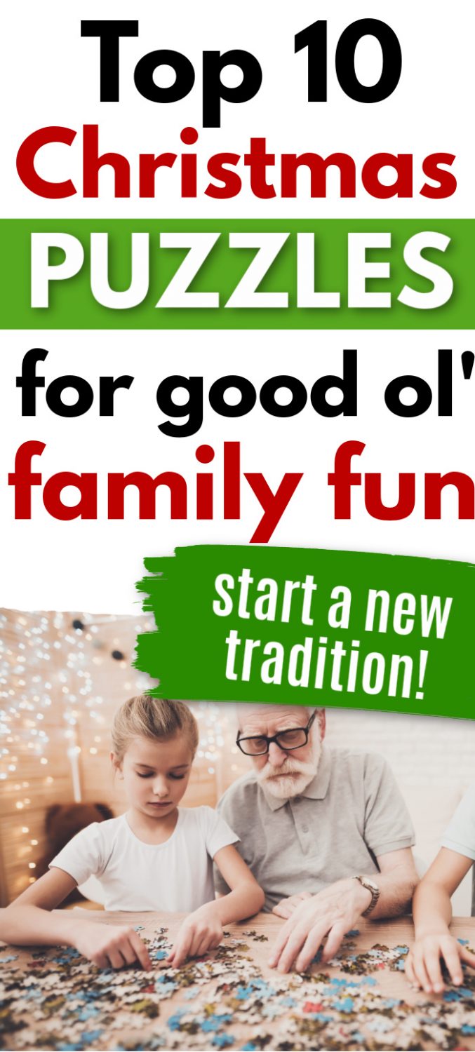 Top 10+ Christmas Puzzles for a New Holiday Tradition - This Simple Balance