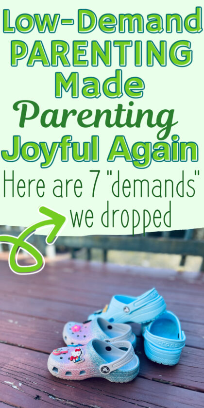 Low-Demand Parenting Made Parenting Joyful Again - Here's 7 Demands We ...
