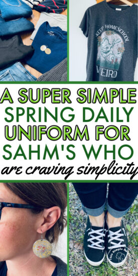 A Stay-at-Home Mom's Ridiculously Simple Spring Daily Uniform (19 Piece ...