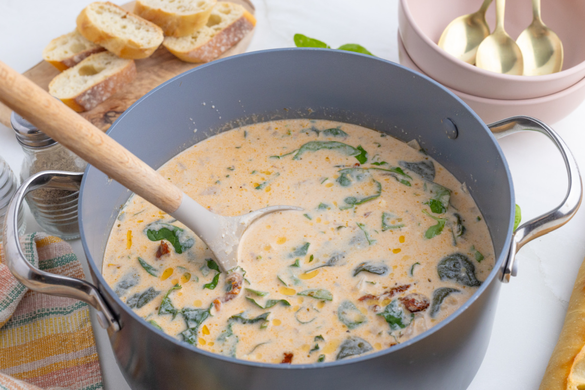 Easy Marry Me Chicken Soup (With Shredded Rotisserie Chicken) - This ...