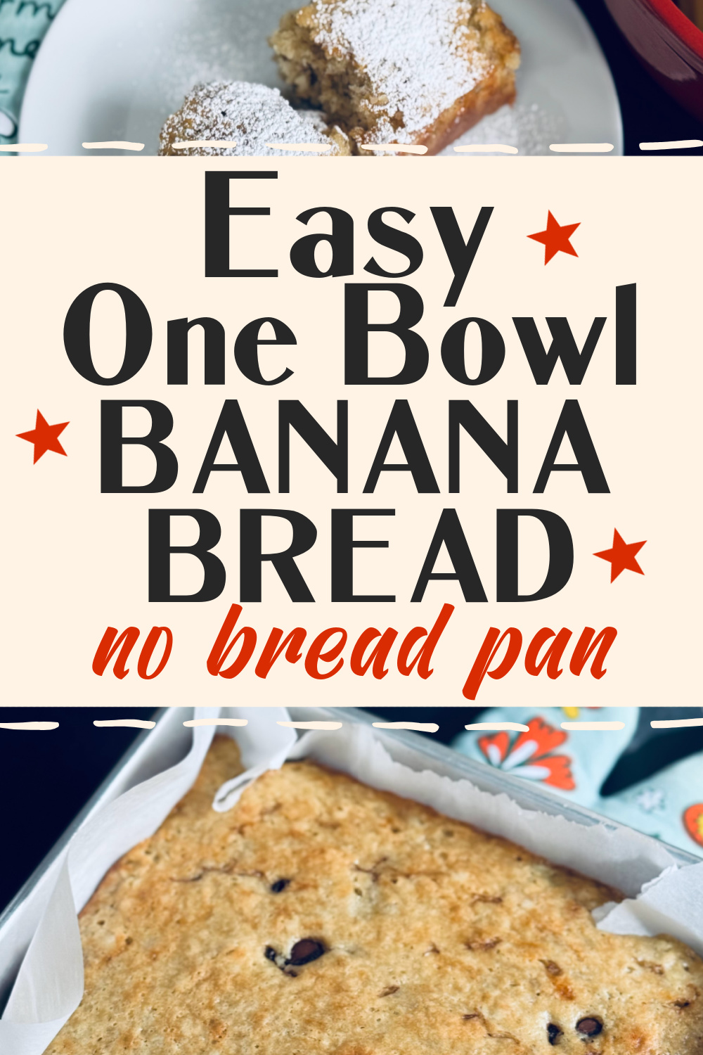Easy One Bowl Banana Bread (No Bread Pan) - This Simple Balance